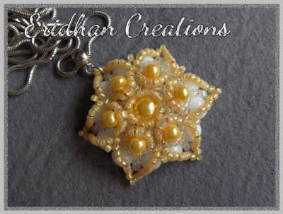 Eridhan Creations - Beading Tutorials: Beaded flower - free tutorial