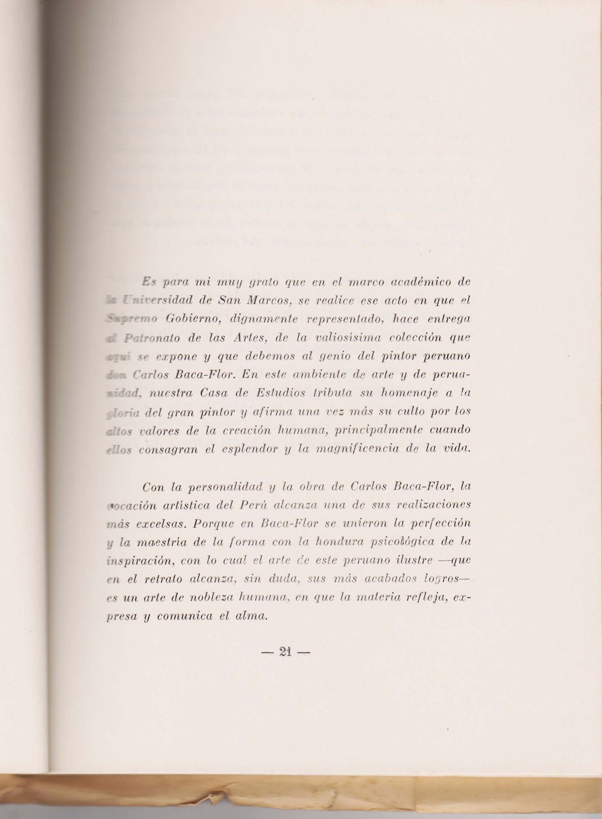 CARLOS BACA FLOR: EXPOSICION CARLOS BACA-FLOR DE 1955