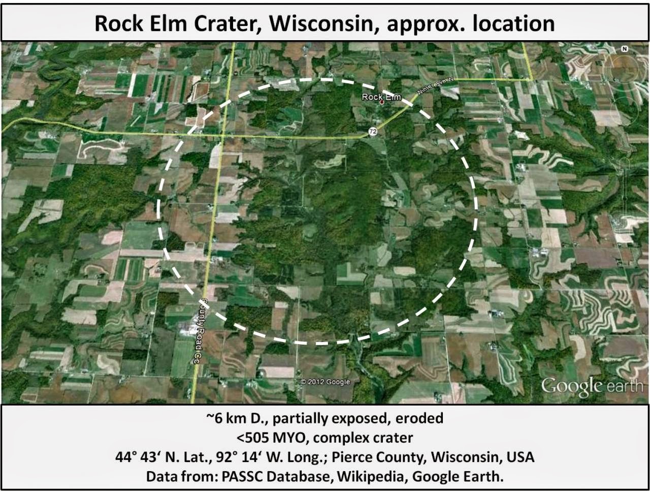 Ohio Asteroid Crater