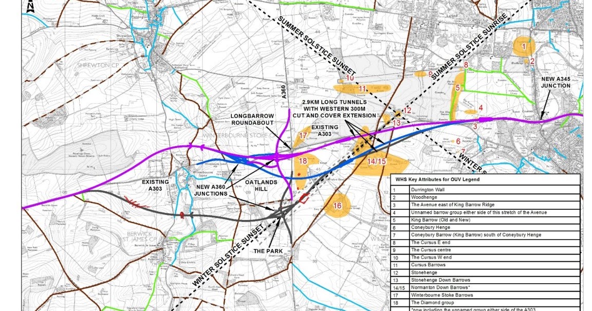 www.Sarsen.org: Details of the Stonehenge Tunnel Preferred Route Option 1Nd