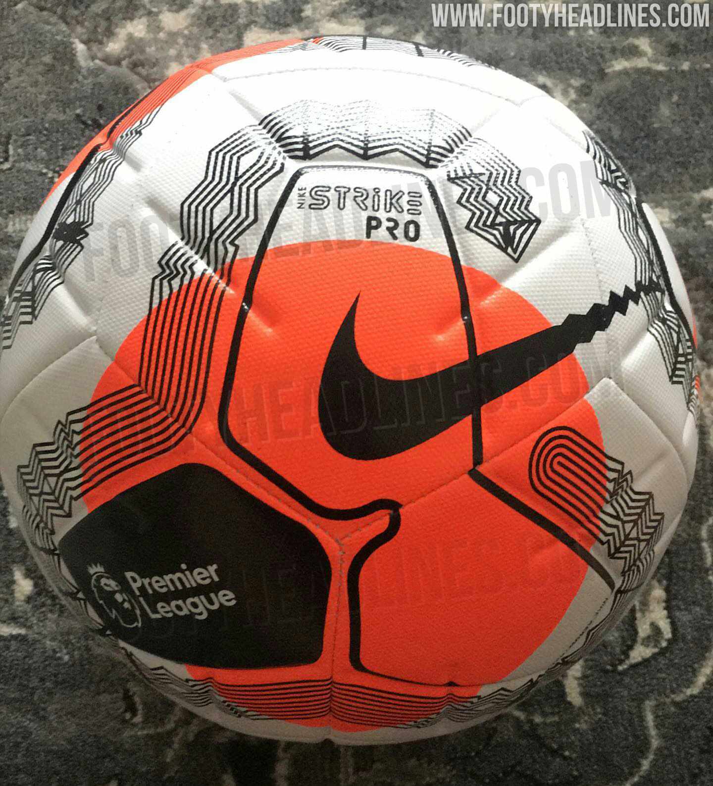 Official Pictures: Spectacular New Nike Premier League 2020 Ball Leaked ...