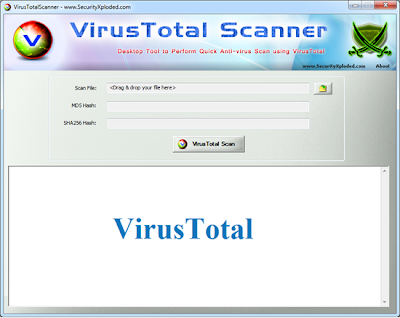 Quickly Scan files with VirusTotal.com [Desktop Tool] ~ Lorem Ipsum