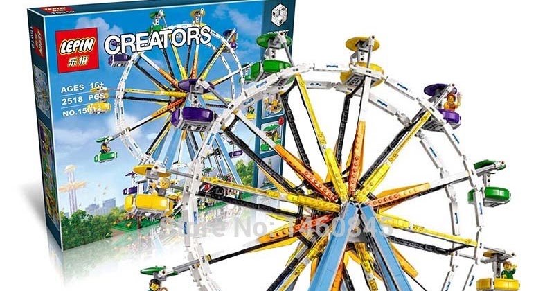 .: Monkeys Can Game :.: LEPIN 15012 Ferris Wheel Review