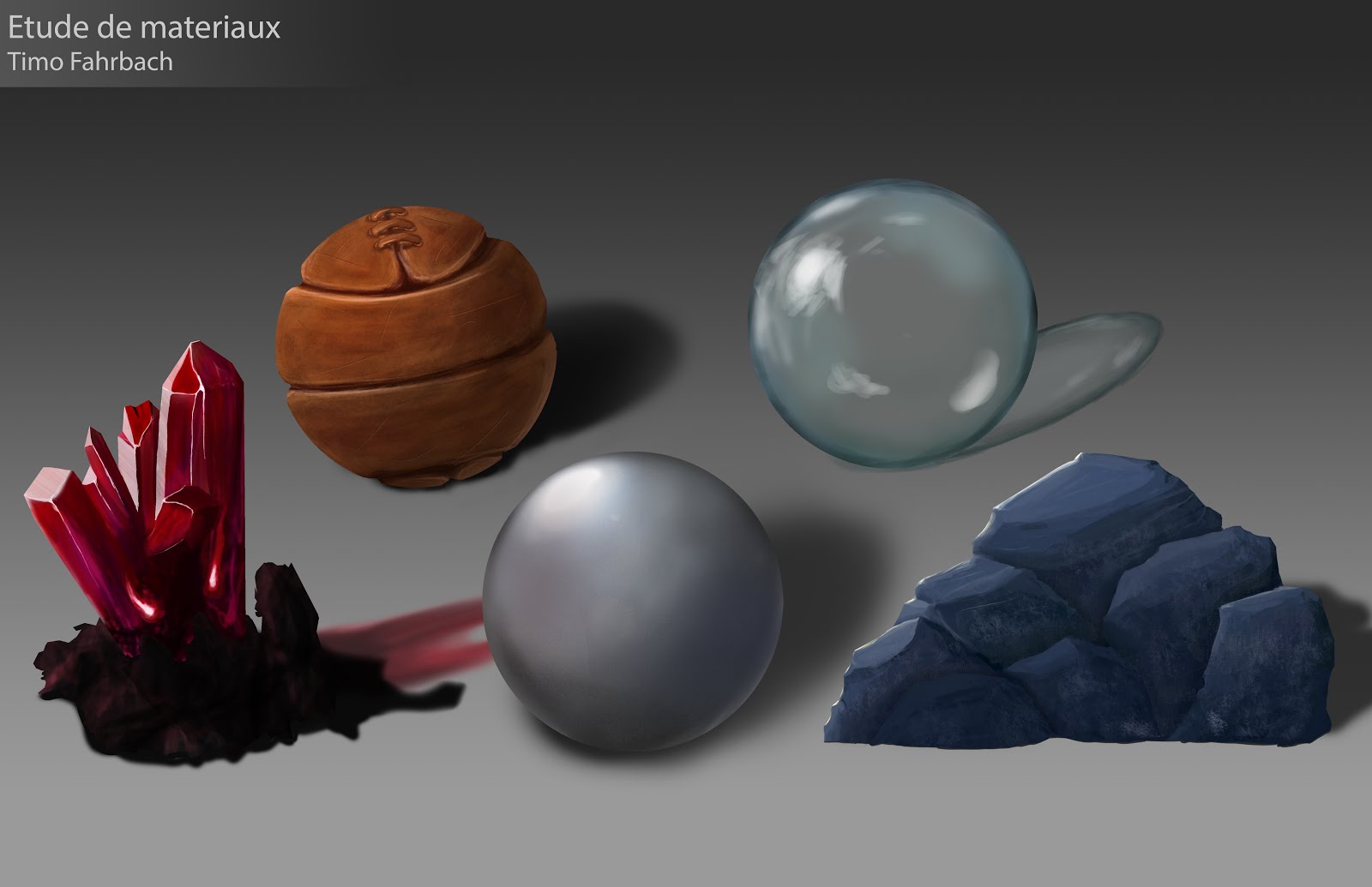 [Photoshop] Material Study