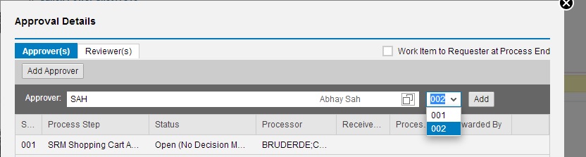 Workflow in SRM User Interface Add-On 1.0 | SAP Online Guides