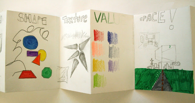 Monument Valley Regional Middle School Art Class: Art Elements Bound ...