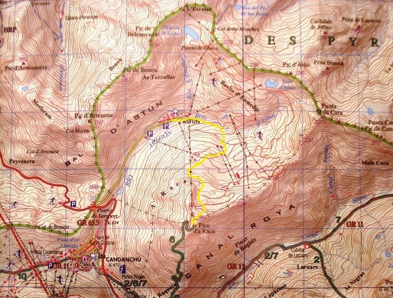 Montesymasdebucuesa: 5-11. NOCTURNA A LA RACA. 20-1-2011.