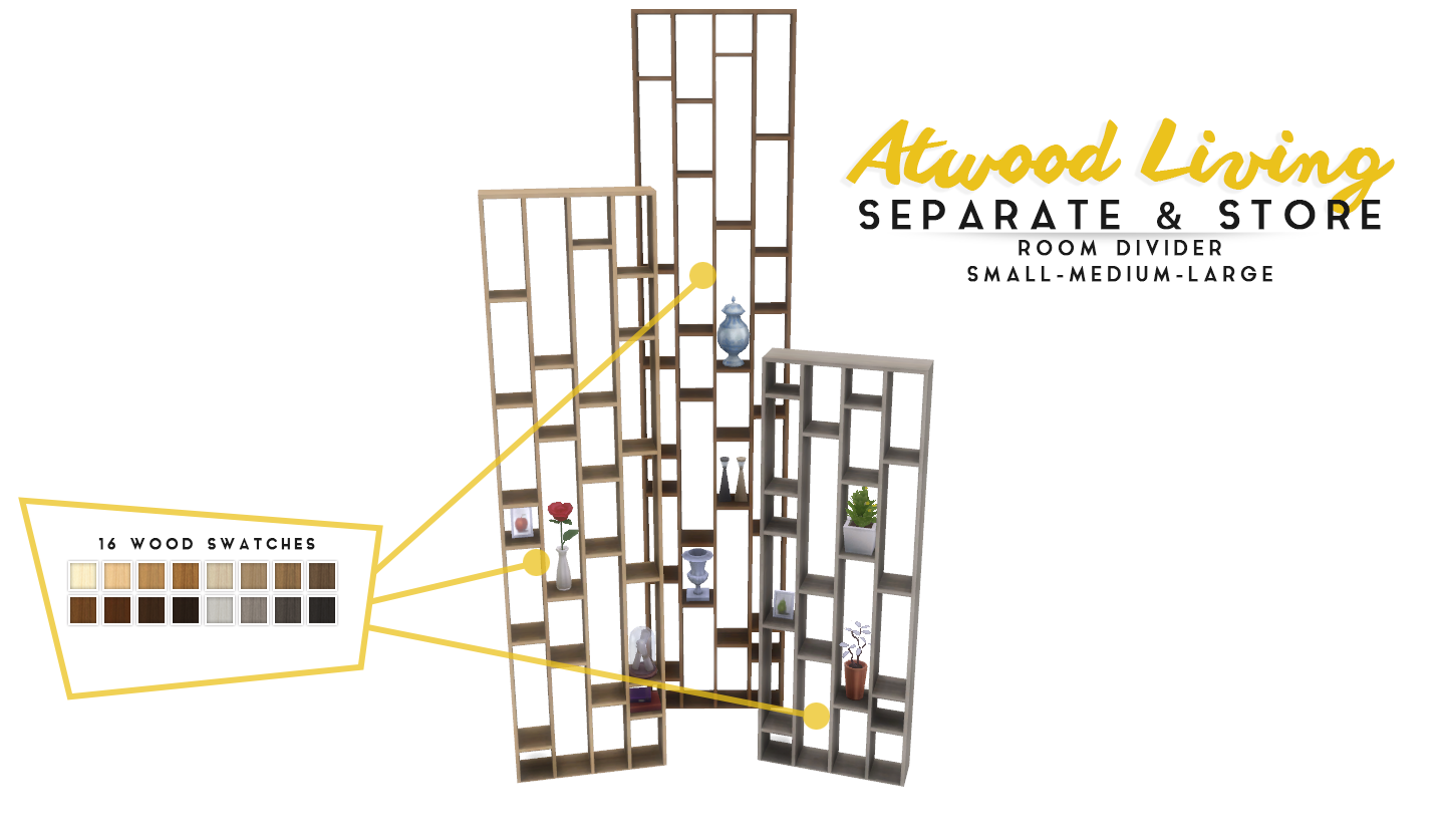 Simsational Designs: UPDATED: Atwood Living - Lounge Room Set for TS4