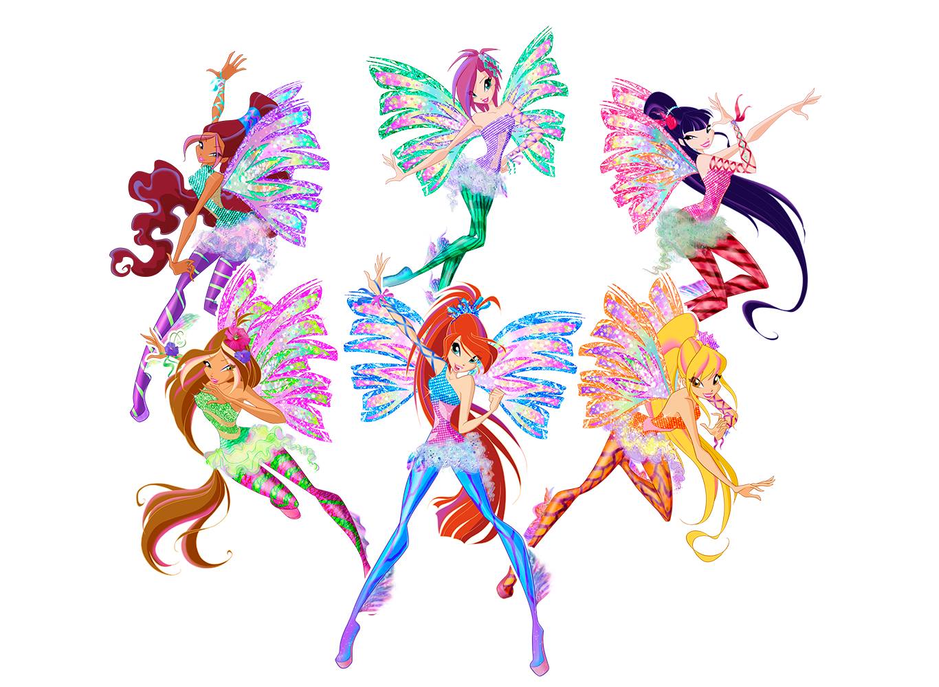 ¡Nueva imagen Winx Club Sirenix 2D con nuevas poses! - Winx Club All