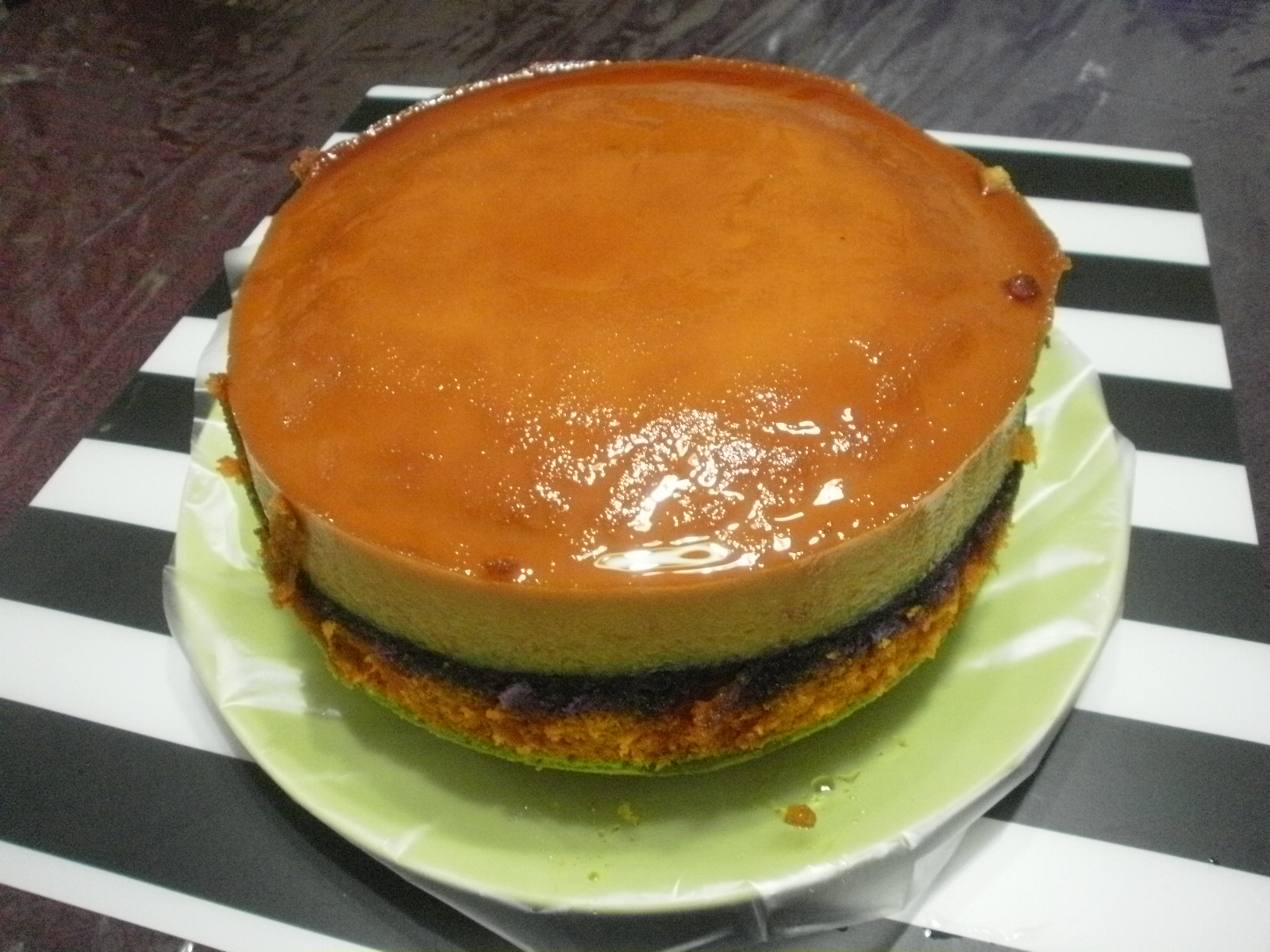 Zara ♥ Baking: RESIPI KEK KARAMEL PELANGI