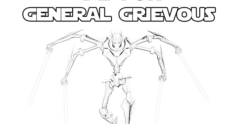General Grievous Coloring Pages