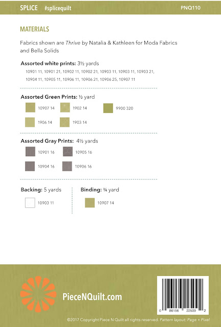 Piece N Quilt: Introducing: Splice