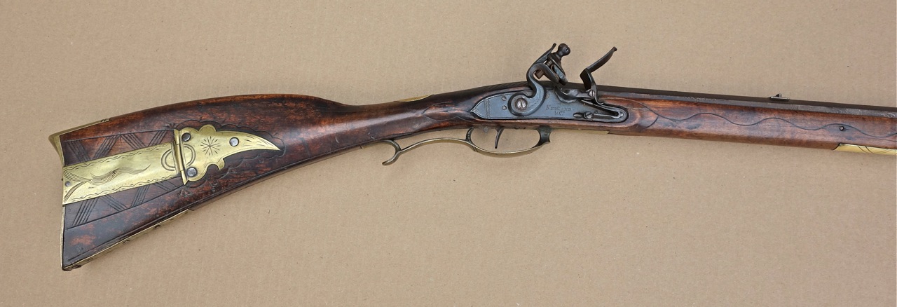 Contemporary Makers: Antique "Angstadt Attributed" Pennsylvania Rifle