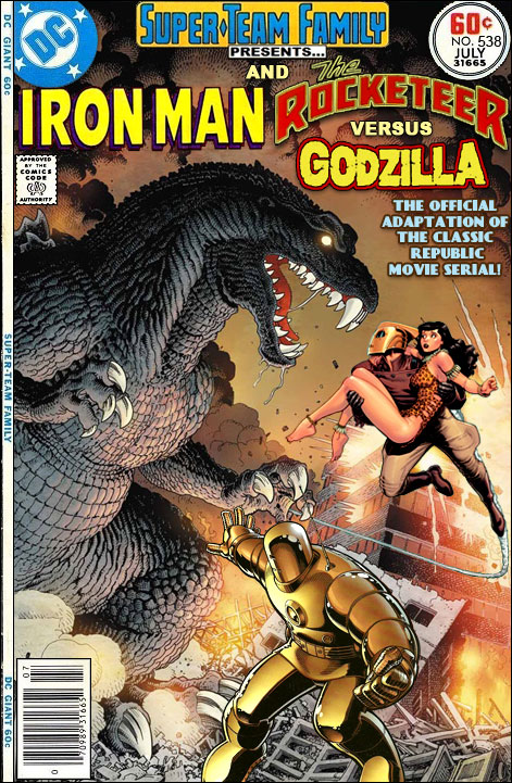 Super-Team Family: The Lost Issues!: Iron Man and The Rocketeer Vs ...