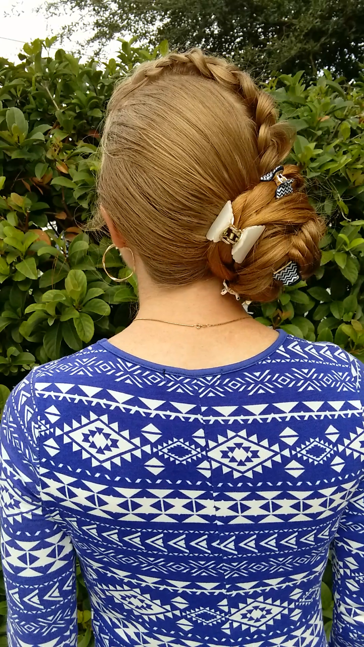 Swiss Miss Girl Braids