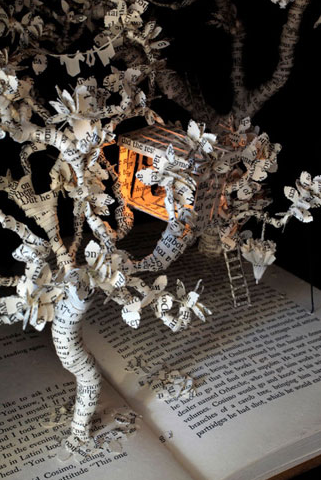 Ms. Davey's Art Studio: Recycled Book Art