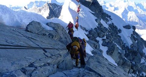 Bob McKerrow - Wayfarer: The Hillary Step on Mt. Everest