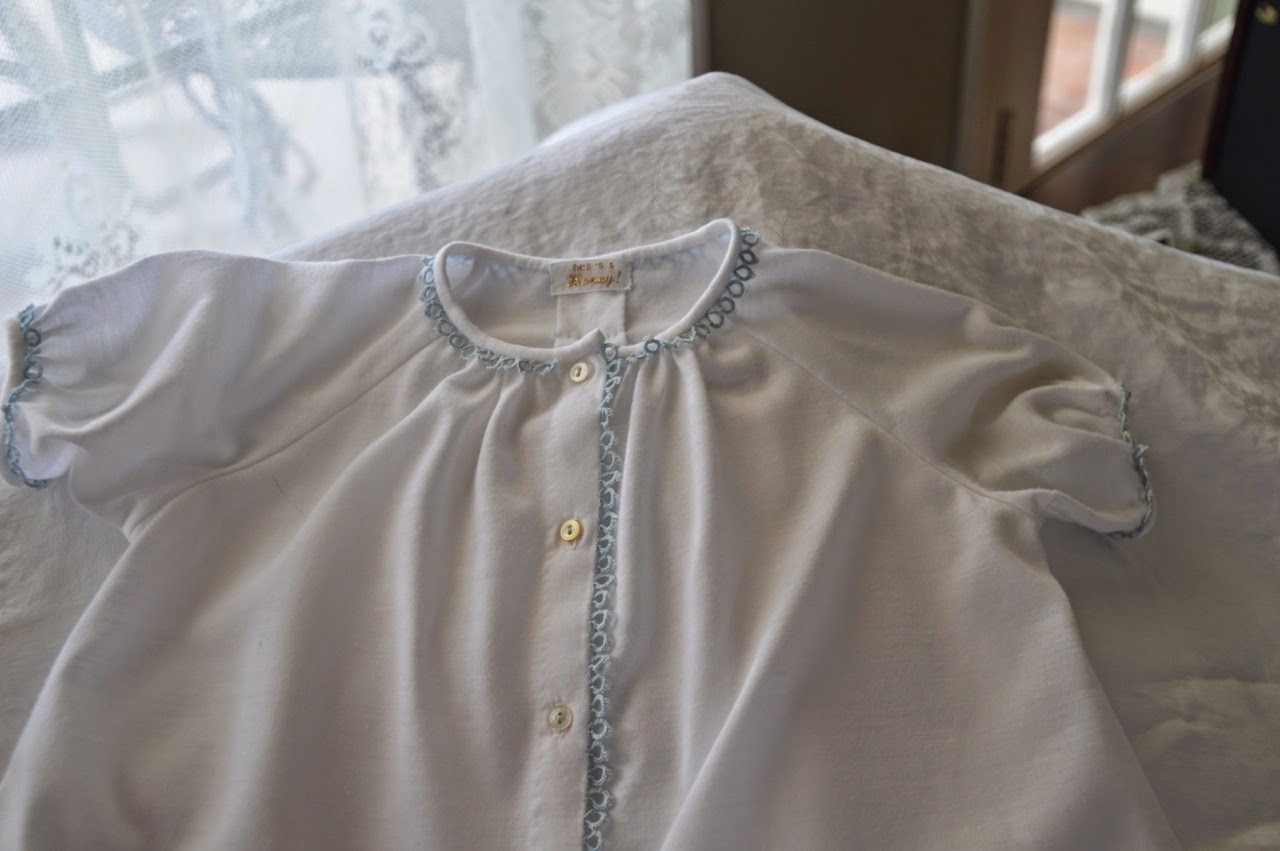 The Old Fashioned Baby Sewing Room: Carole's Daygown at Sew Sew's