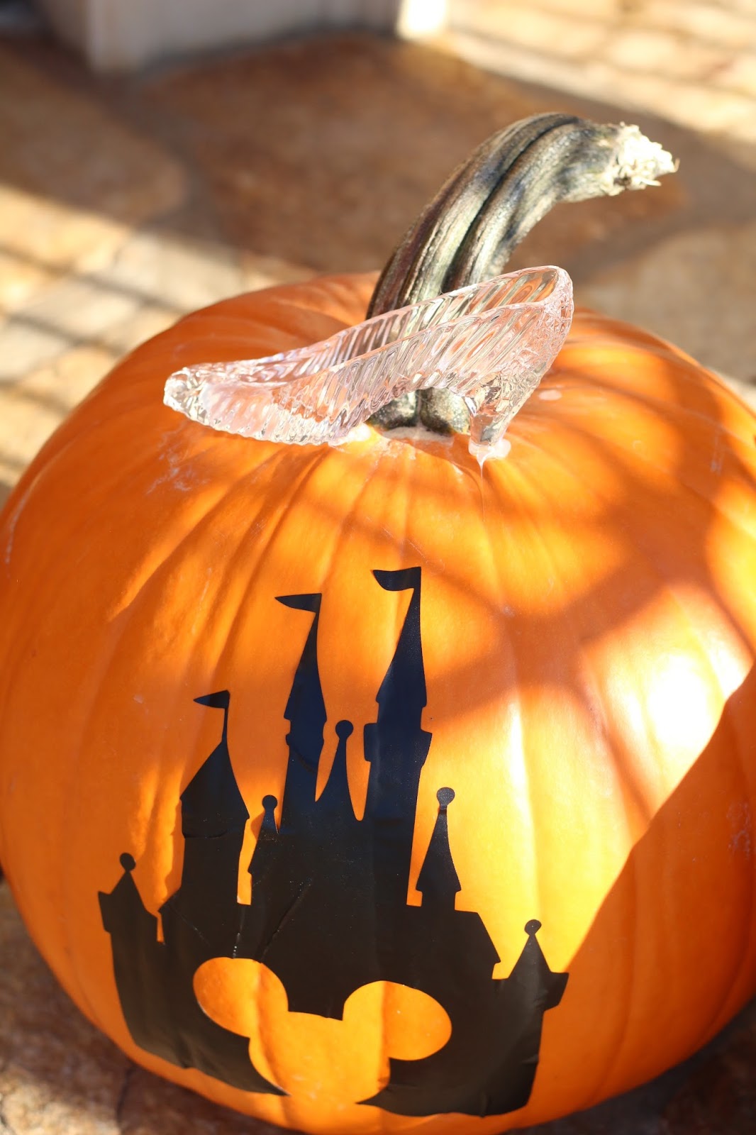Cinderella Castle Pumpkin Carving
