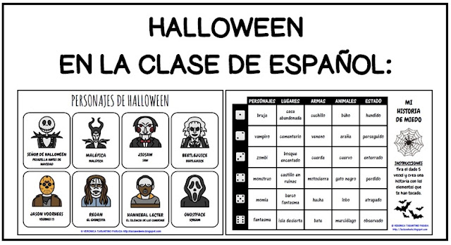 LACLASEDEELE: HALLOWEEN PARA LA CLASE DE ESPAÑOL