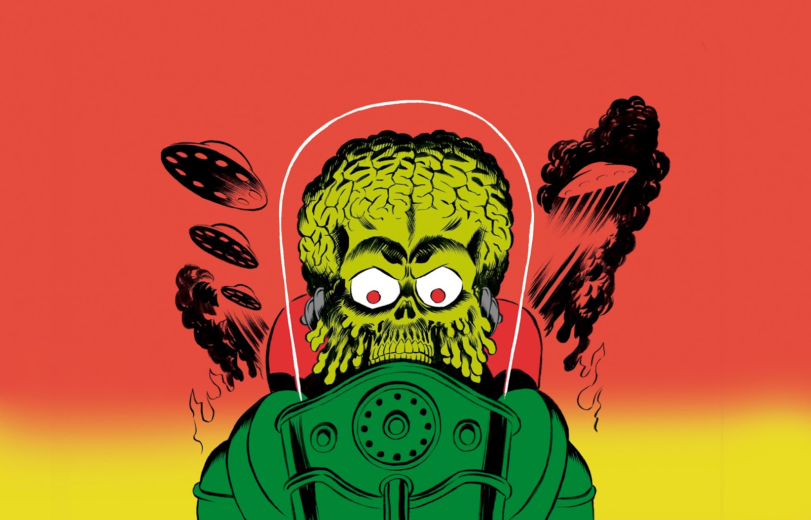 BRENT ENGSTROM'S BLOG: Mars Attacks Revenge trading card set