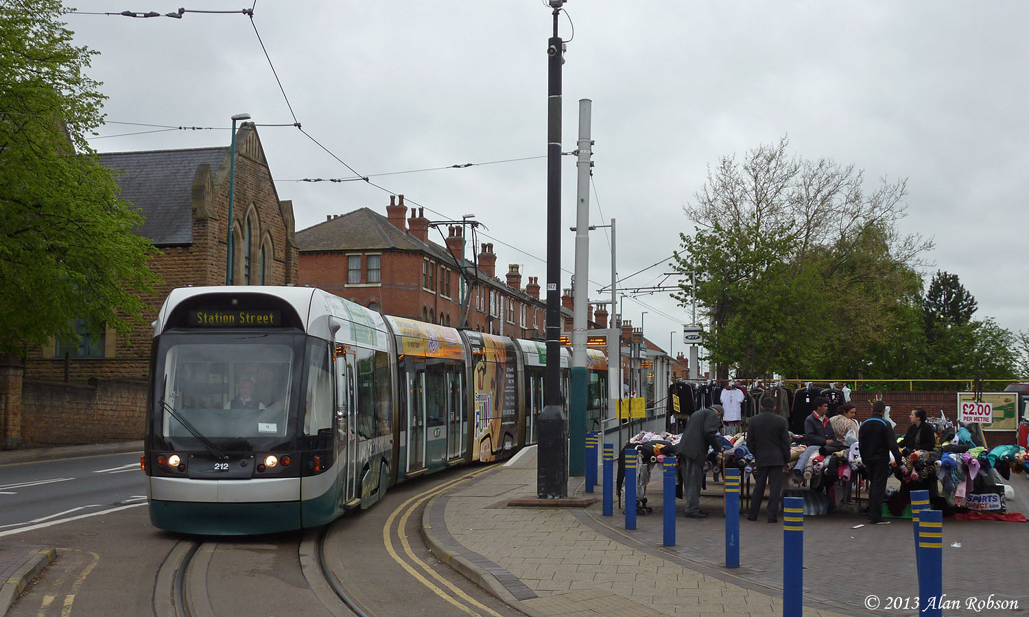 Blackpool Tram Blog: Nottingham Express Transit