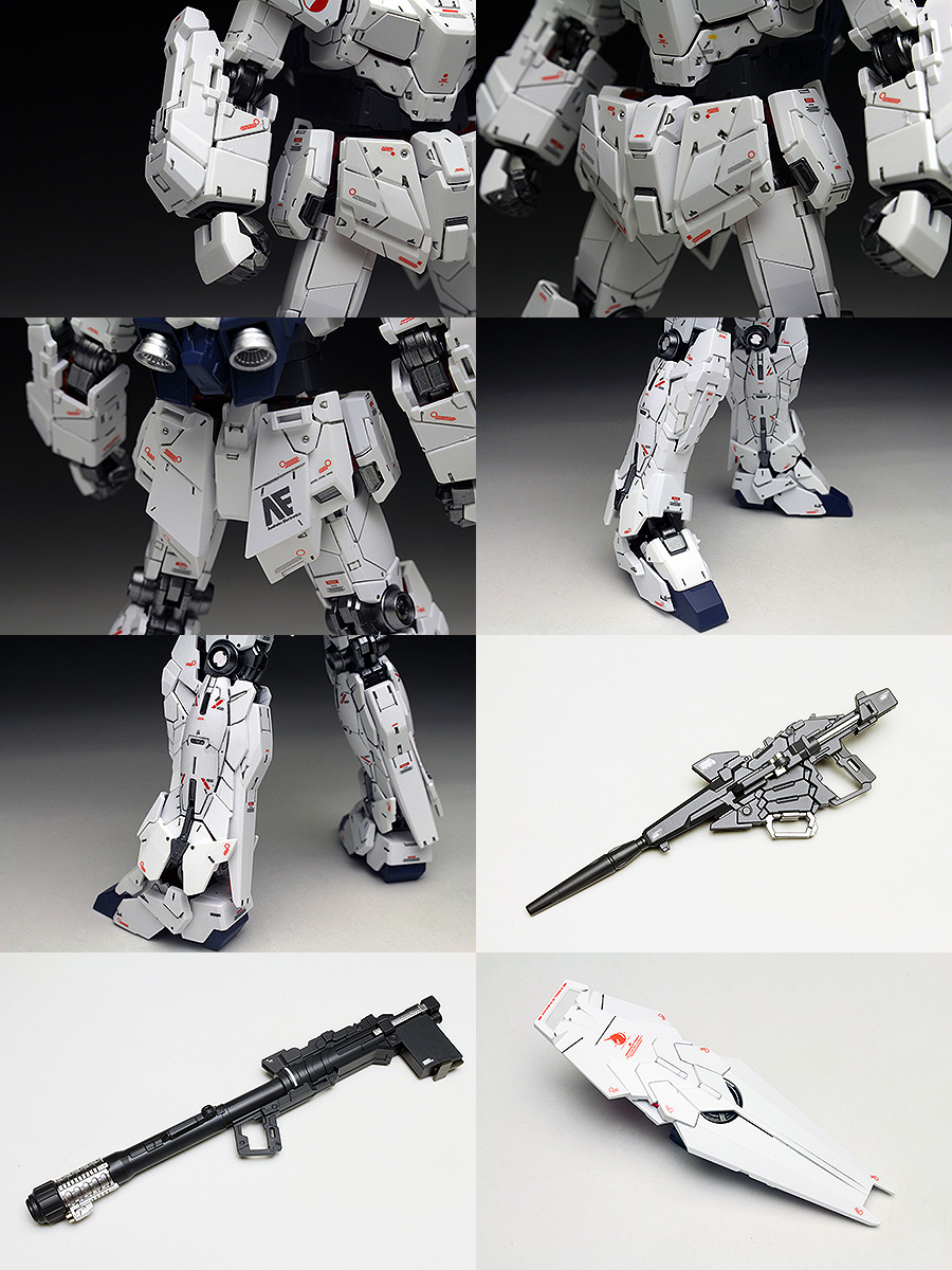 Painted Build: RG 1/144 RX-0 Unicorn Gundam