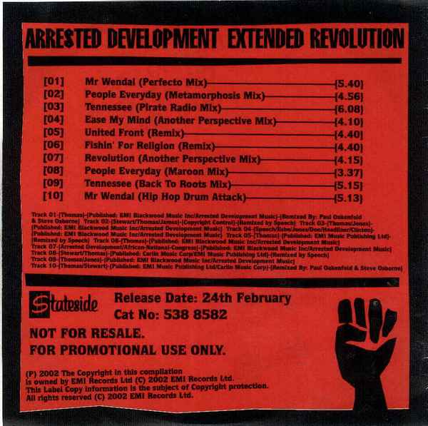 Arrested Development - Extended Revolution (2003) Flac + 320kbps ...