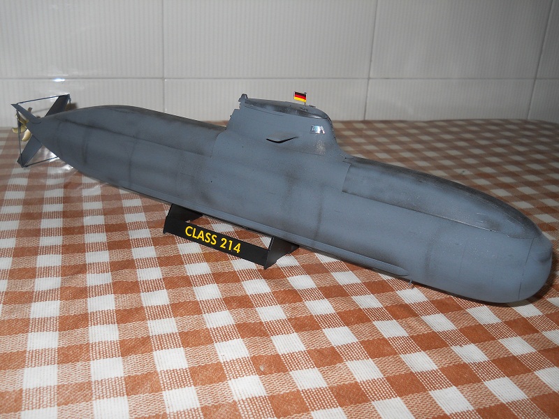 Maquetismo Estático: Submarino alemán clase U-212 A.