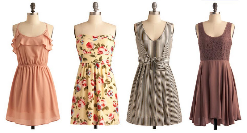 up in the clouds: inspiration: bridesmaid dresses