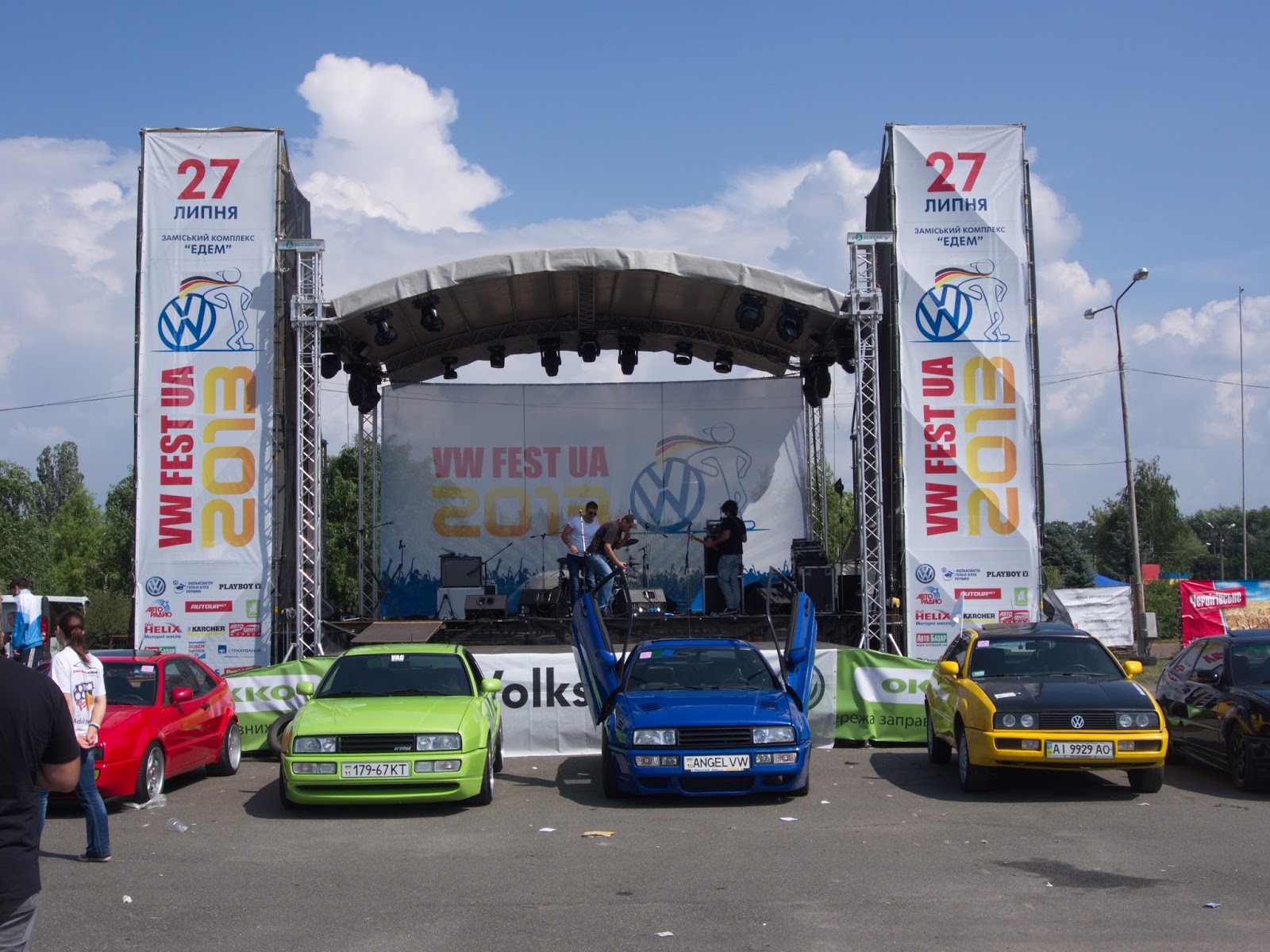 VW Fest UA 2013: Фотоотчет Corrado club + b3club.ru