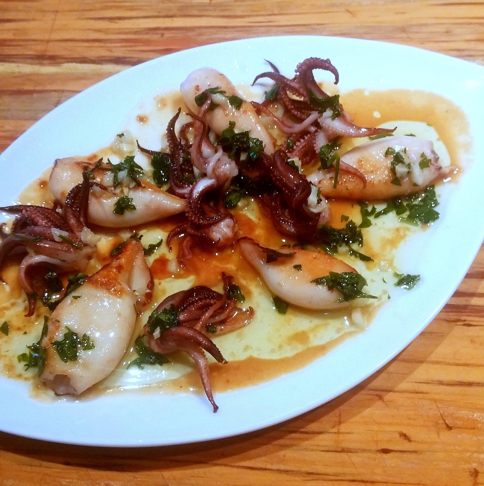 El Arte de Amasar Clases de Cocina Personalizadas: CALAMARI GRILLATI ...