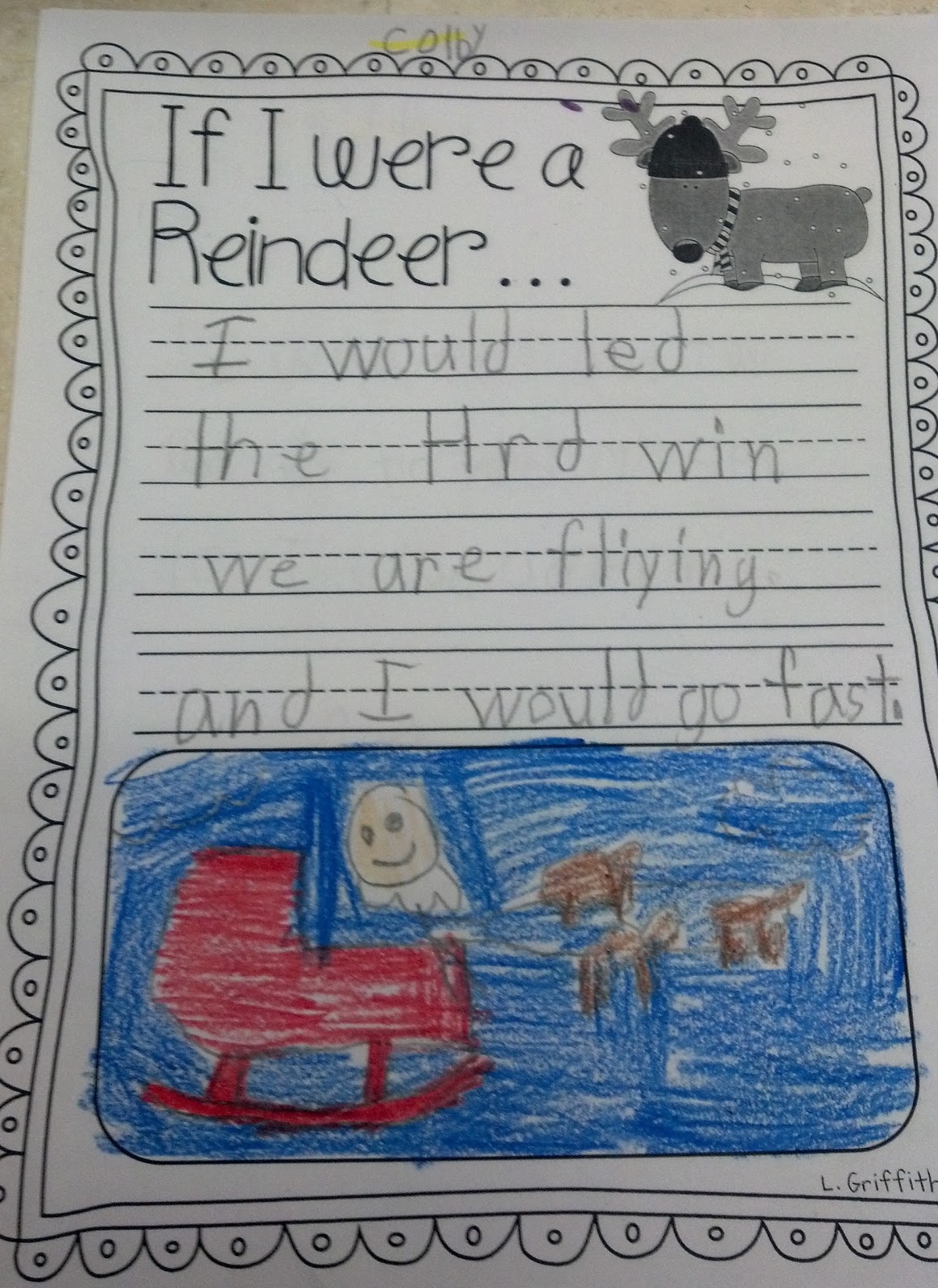 For the Love of First Grade: Rudolph with Your Nose SO Bright!