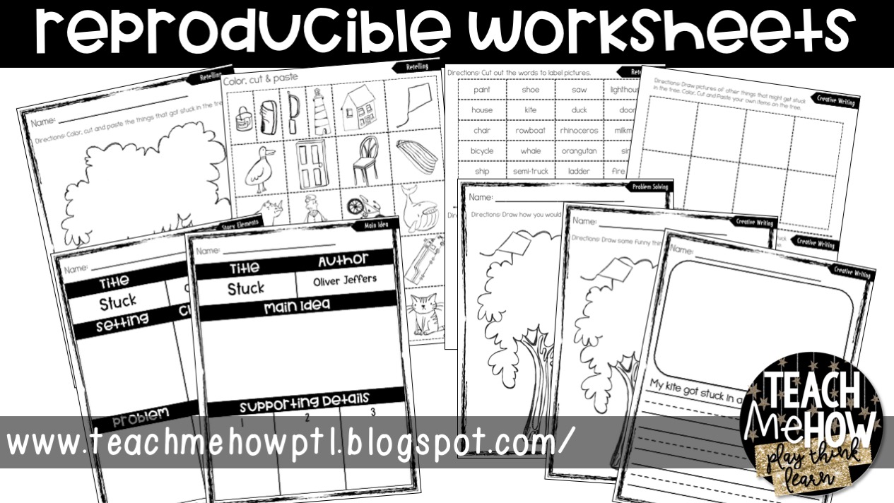 Spring Literacy: Book Companion for Stuck by Oliver Jeffers - Teach Me How