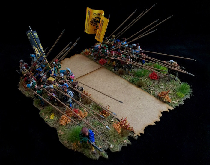 Analogue Hobbies: Italian Wars Landsknecht Pikeblock - My Last Entry to ...