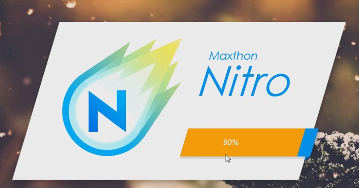 Nitro Maxthon - El Mejor Navegador de Todos - ESTUTOS