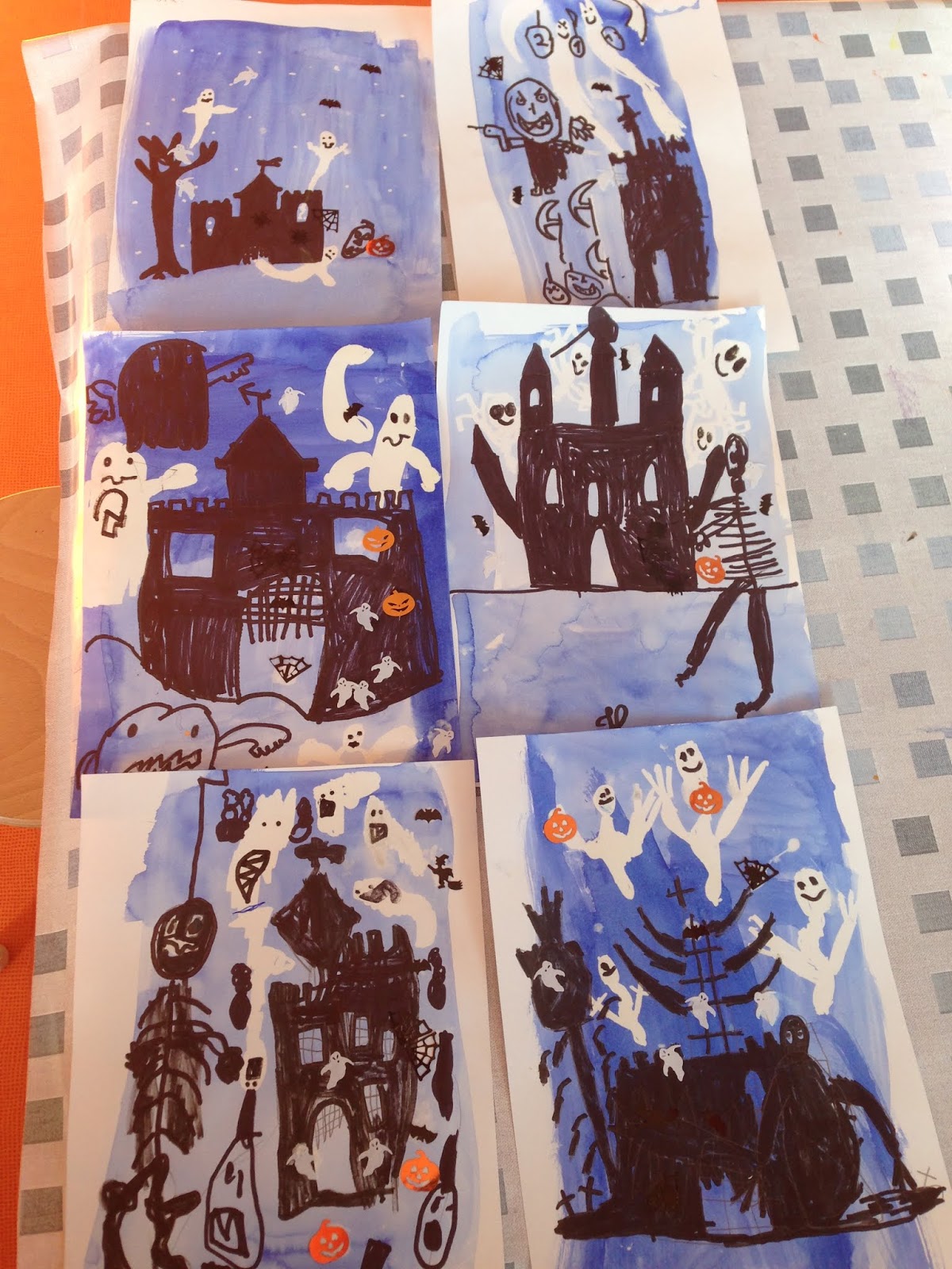 La boite à idées de l' atelier 3B* * *: Maison hantée à l'encre effaçable