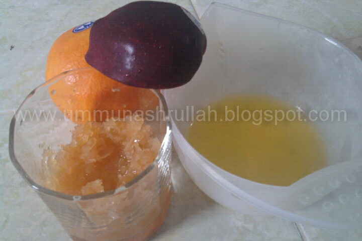 Ummu Nashrullah: Mpasi Agar Apel Saus Jeruk