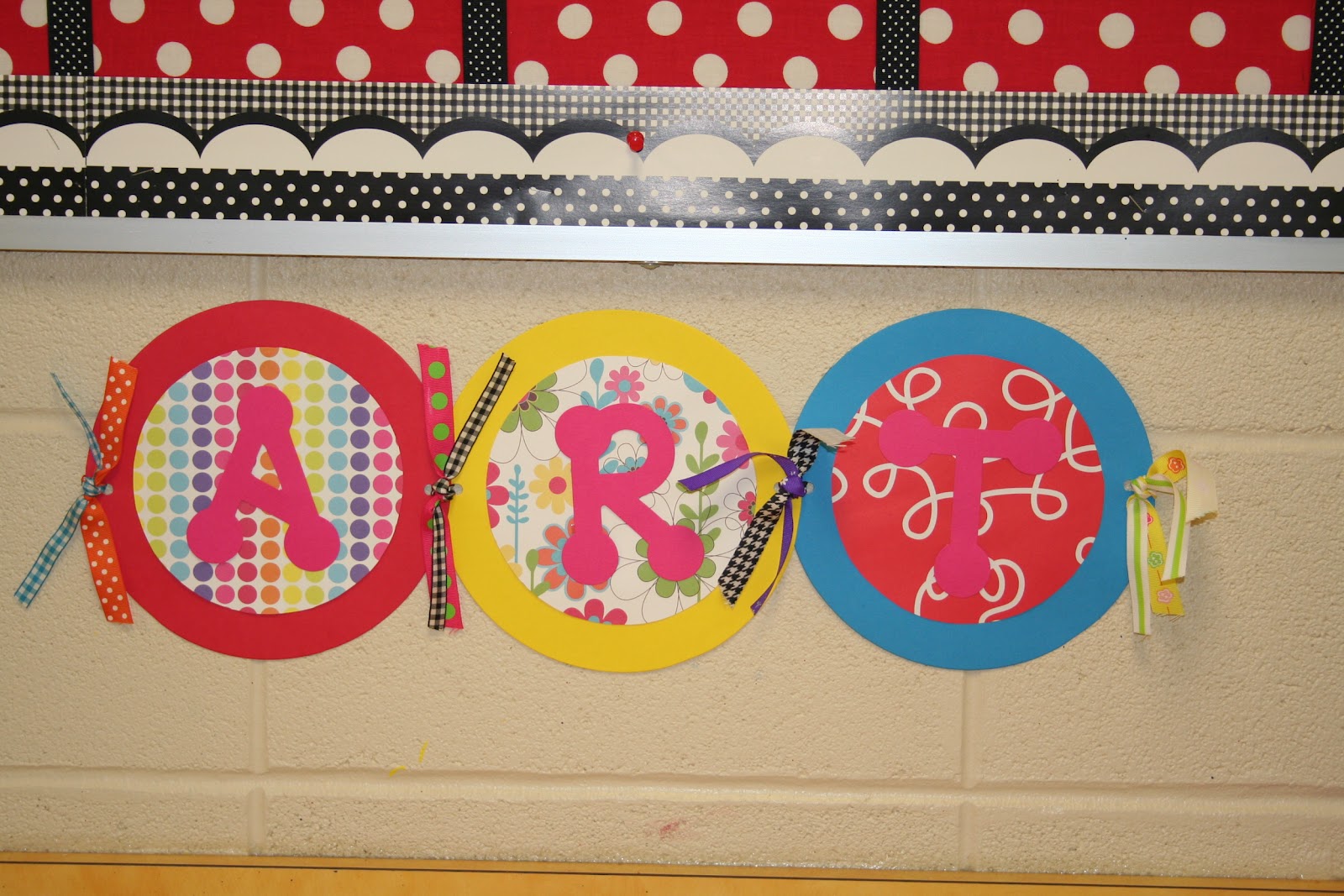 Mrs. Lee's Kindergarten: Center Banners How To