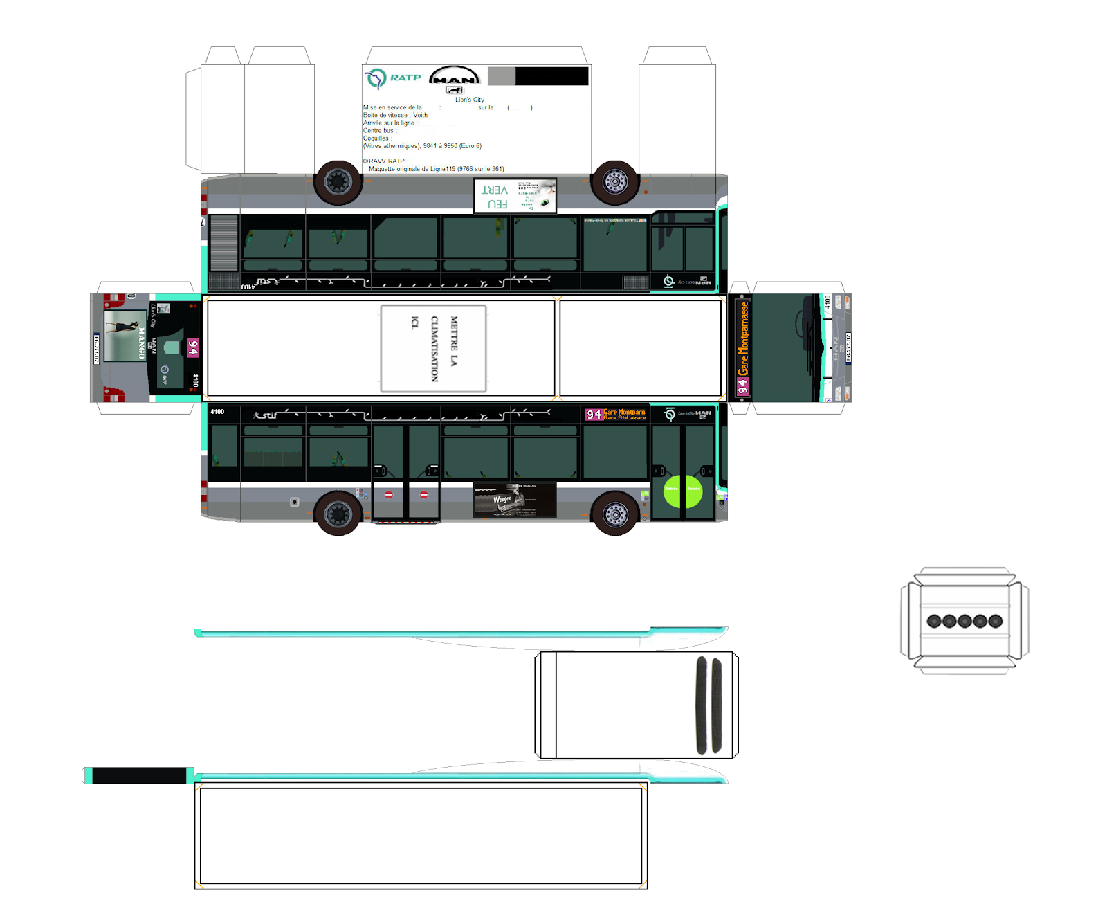 Maquettes RATP: janvier 2019