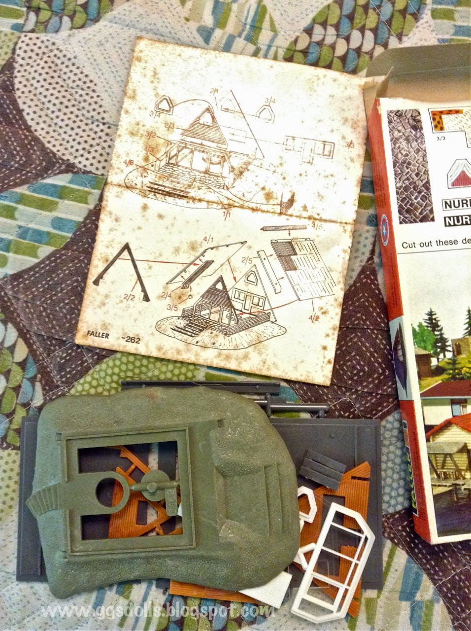 ggsdolls: Faller "A" Frame HO Scale House!