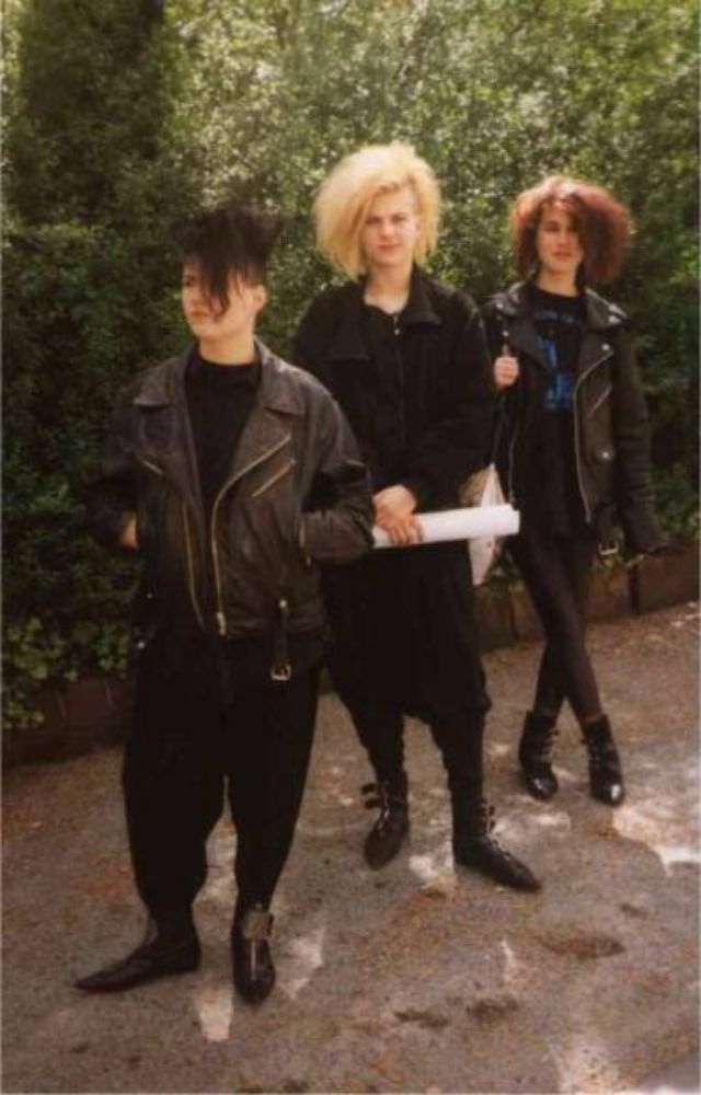 Portraits of Goths and Death Rockers in the 1980s ~ Vintage Everyday