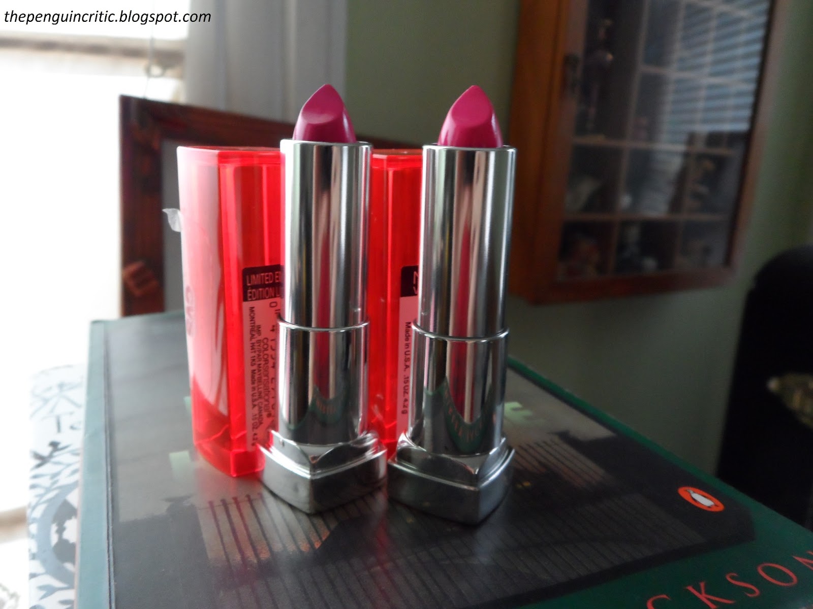 The Penguin Critic: A Quick Comparison: Maybelline Vivids "Fuchsia ...