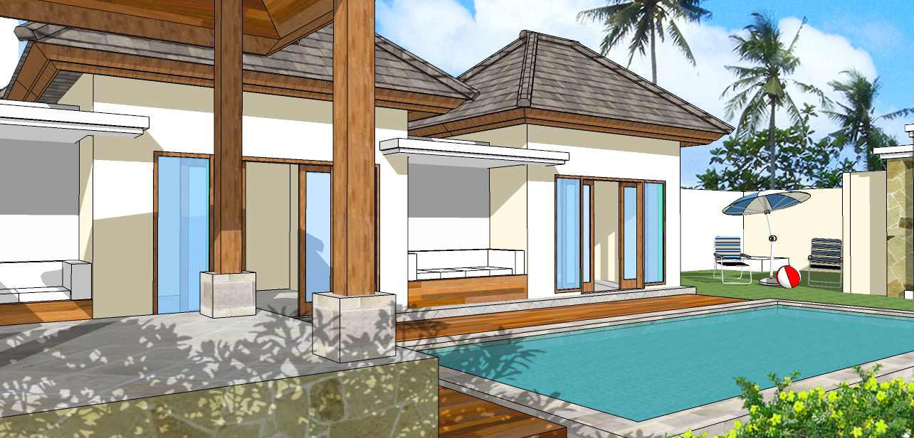 Membangun Villa Dari Awal Desain sampai Selesai Dibangun