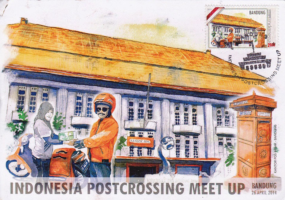Postcard A La Carte: Indonesia - Postcrossing Stamp - Postcrossing ...