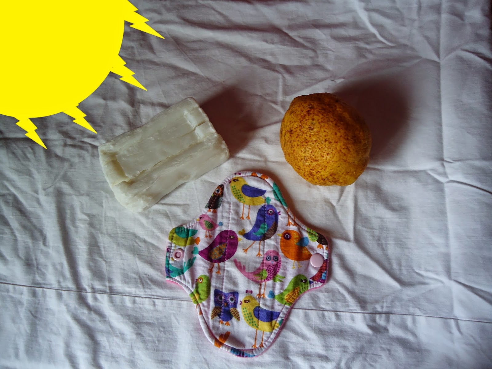 Opciones menstruales: Cómo lavar compresas de tela