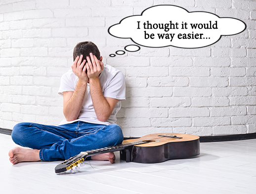 Guitar Frustration: Why is this so Difficult? | Creative Guitar Studio