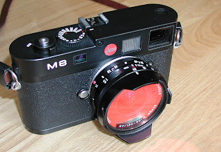 First Press of the Shutter: Leica M8 IR/UV filters