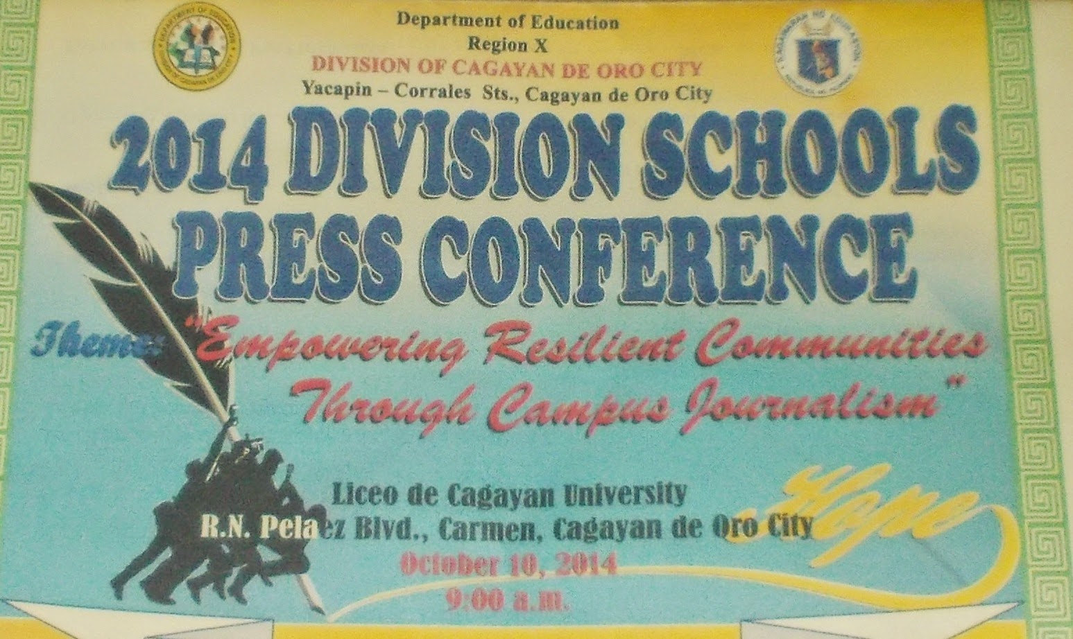 Cagayan de Oro Snapshots: DSPC 2014