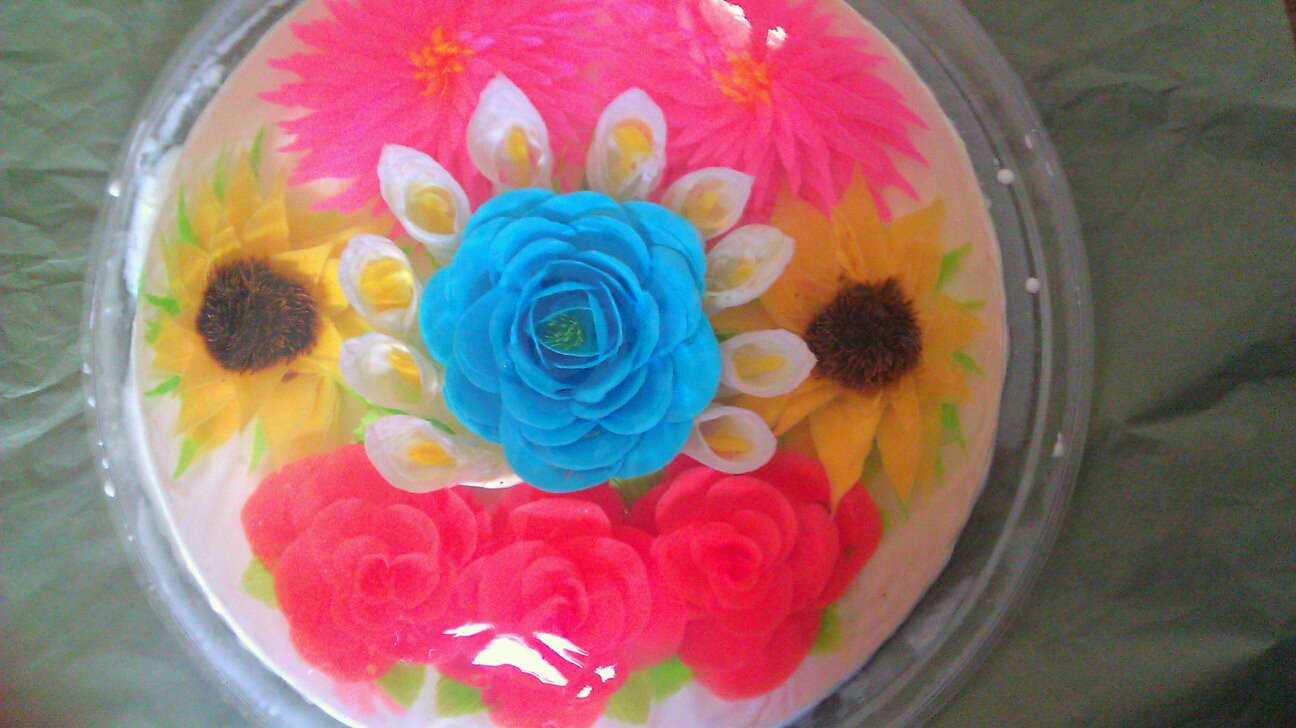 Gelatinas Florales- Jello Flowers: Gelatinas Florales